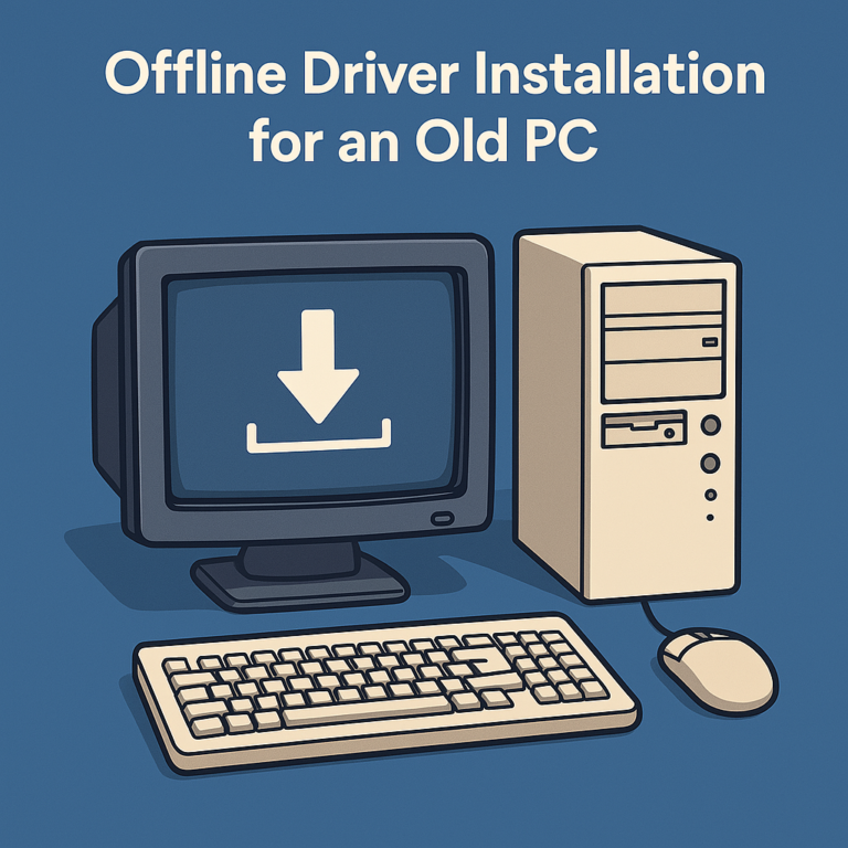 Offline Driver Installation Old PC : Complete 2025 Guide for 3DP Net ...