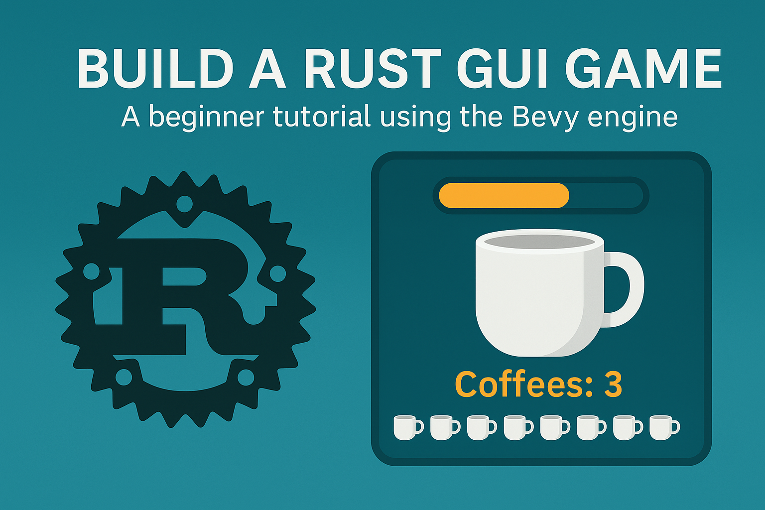 Rust Gui Game Tutorial Build A Simple Mug Game With Bevy Engine Rust 4955