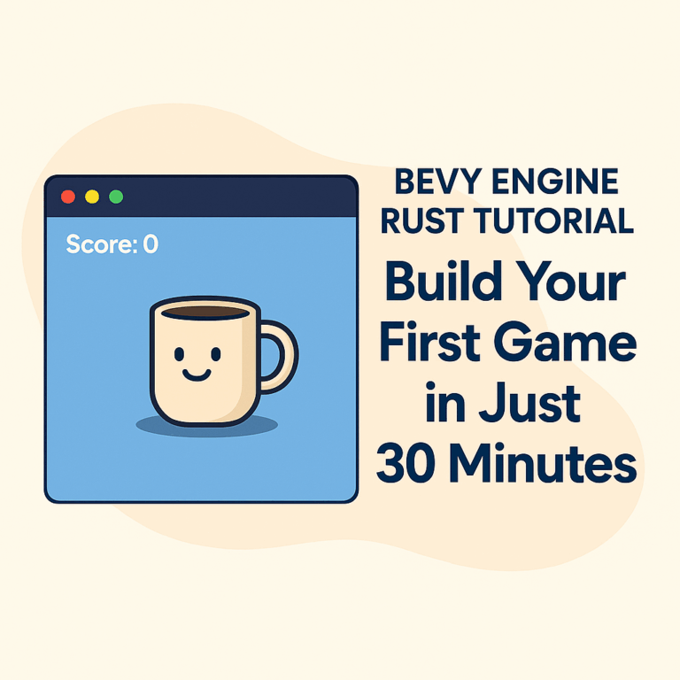 Bevy Engine Rust Tutorial Build Your First Game In Just 30 Minutes Bevy Engine Rust An4t