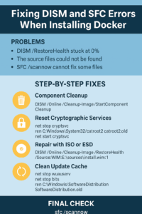 Fix Docker Uninstall and Install Errors on Windows: The Complete 9-Step Recovery Guide (2025 ...