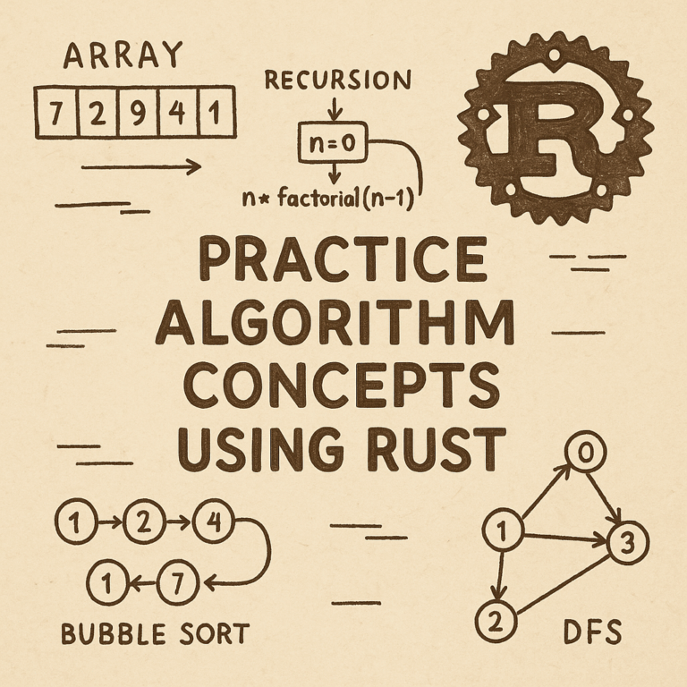 How to Practice Algorithm Concepts Using Rust (Beginner to Advanced)